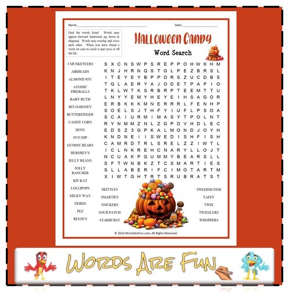 Nature Word Search for Kids