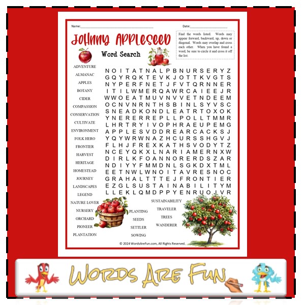 Summer Word Search for Kids