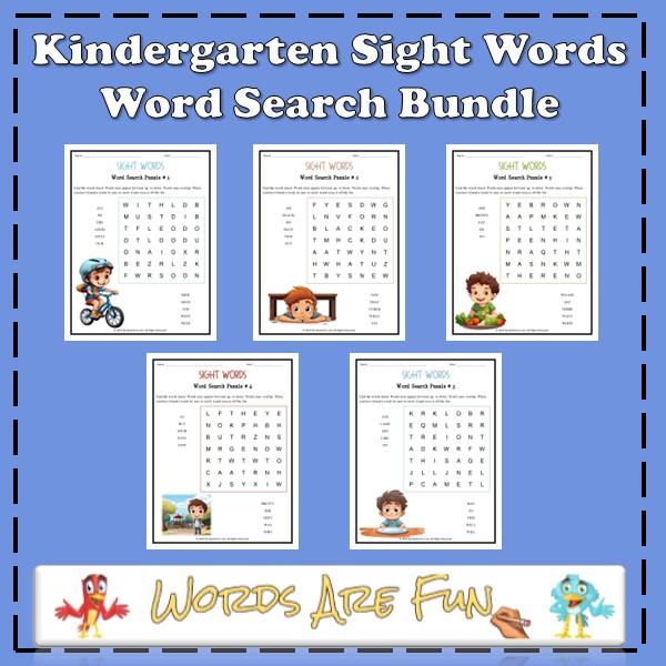 Garden Word Search for Kids